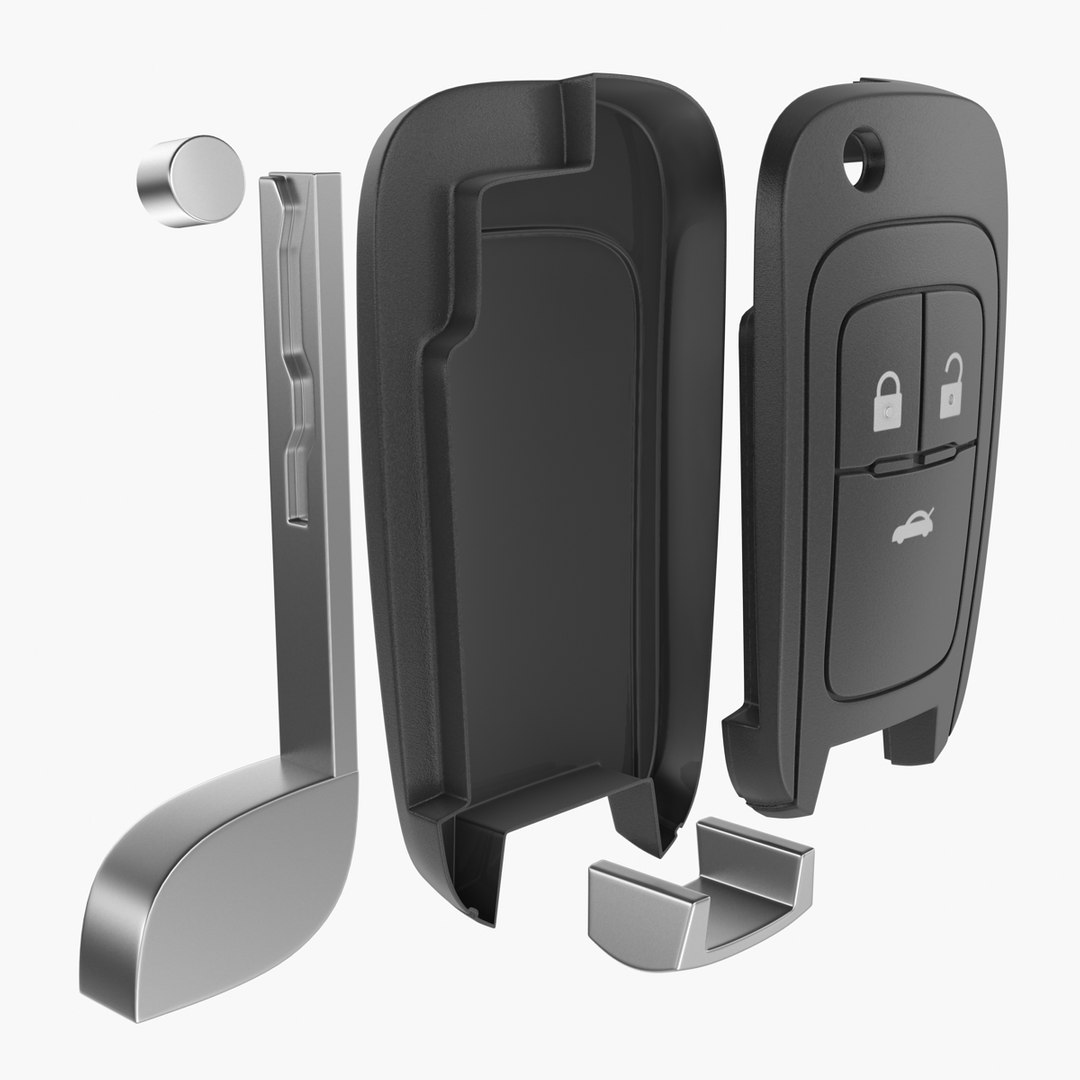 car key 3d max