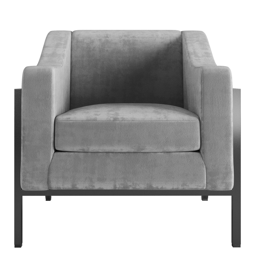 Kellex Saul Lounge Chair 3D model - TurboSquid 1954386