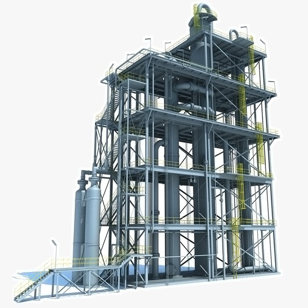 Refinery 3D Models for Download | TurboSquid