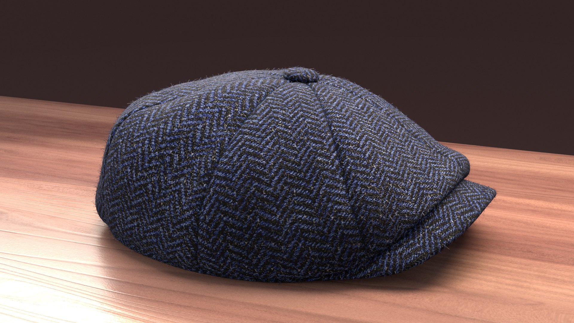 3D Mens Tweed Hat Model - TurboSquid 1893372