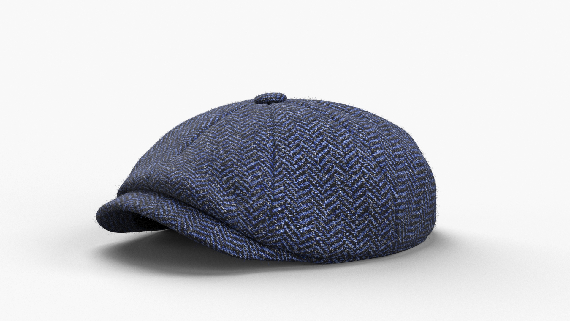 3D Mens Tweed Hat Model - TurboSquid 1893372