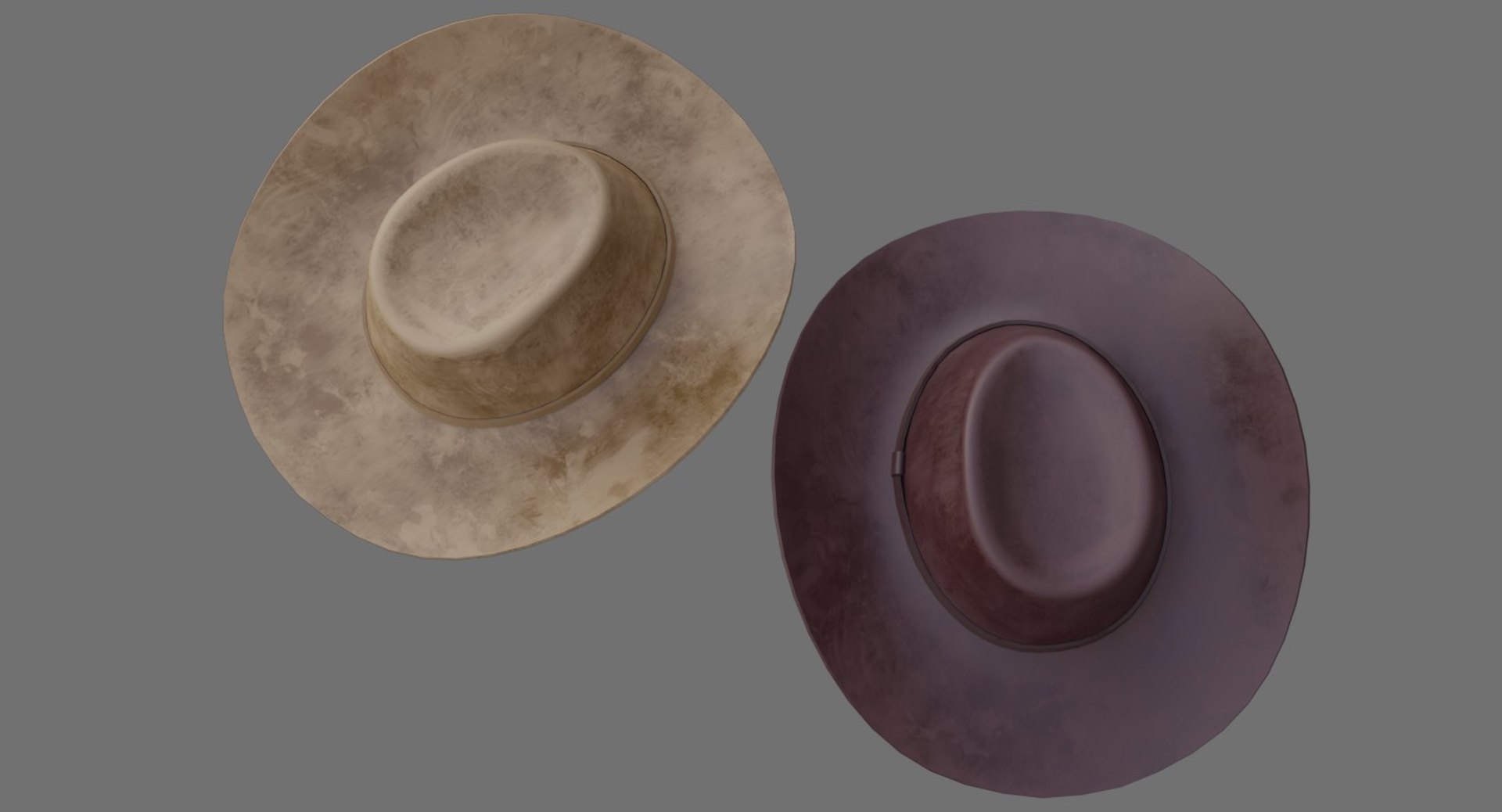 3D Cowboy Hat 1d Model - TurboSquid 1247469