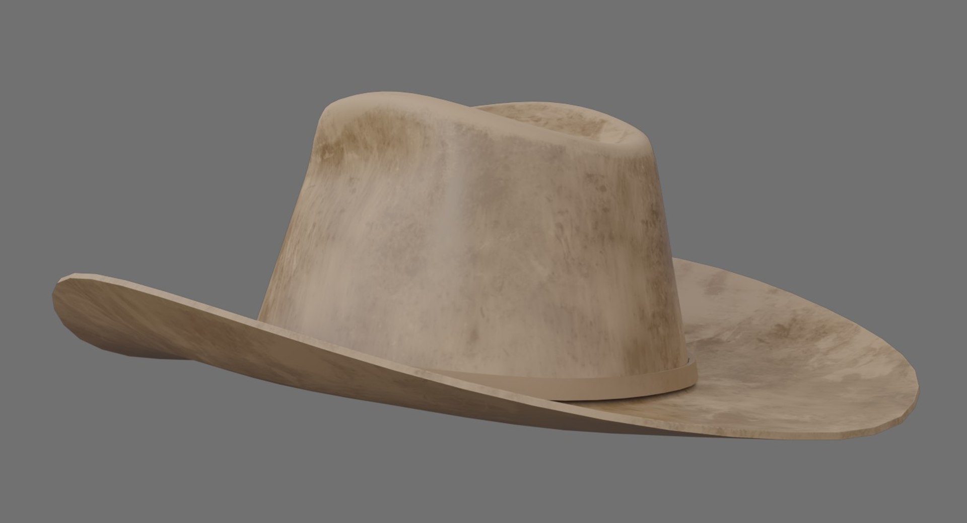 3D Cowboy Hat 1d Model - TurboSquid 1247469