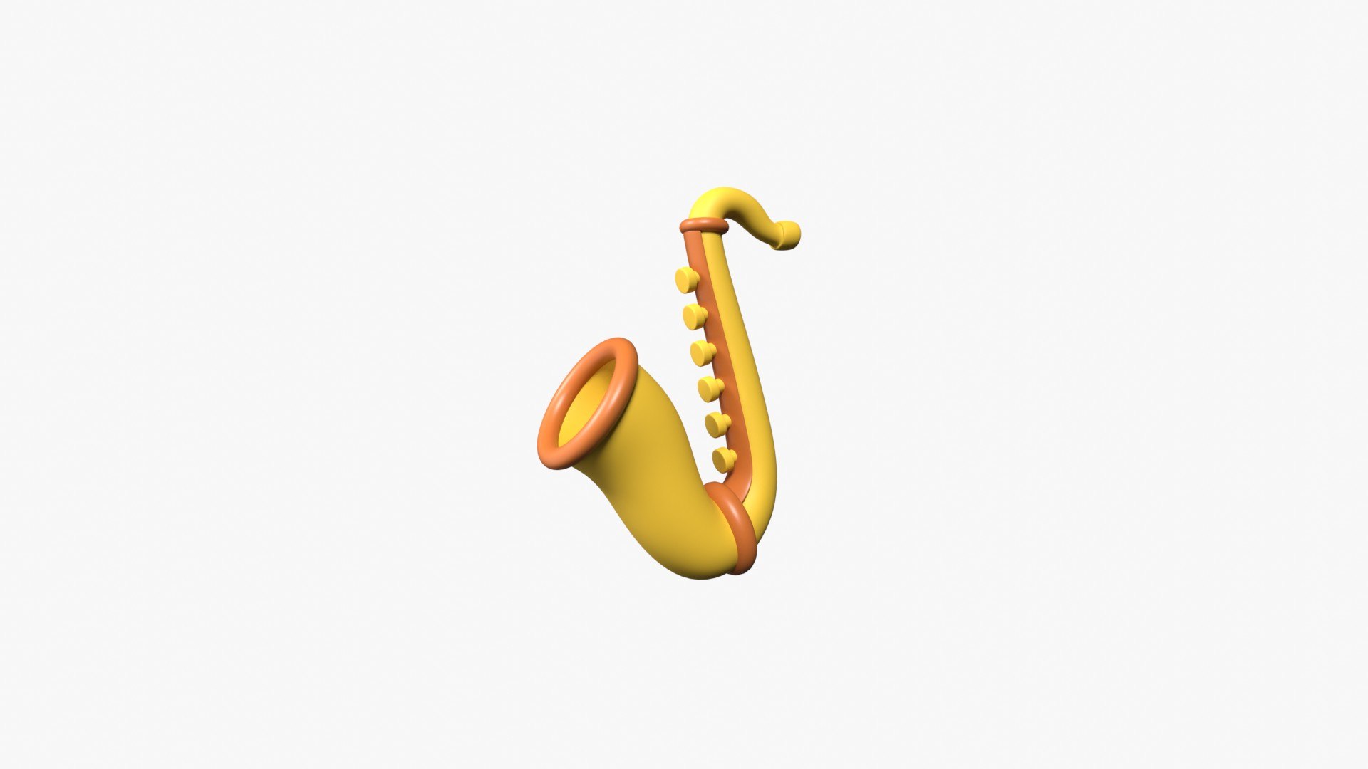 Saxophone 3D Model - TurboSquid 2250659