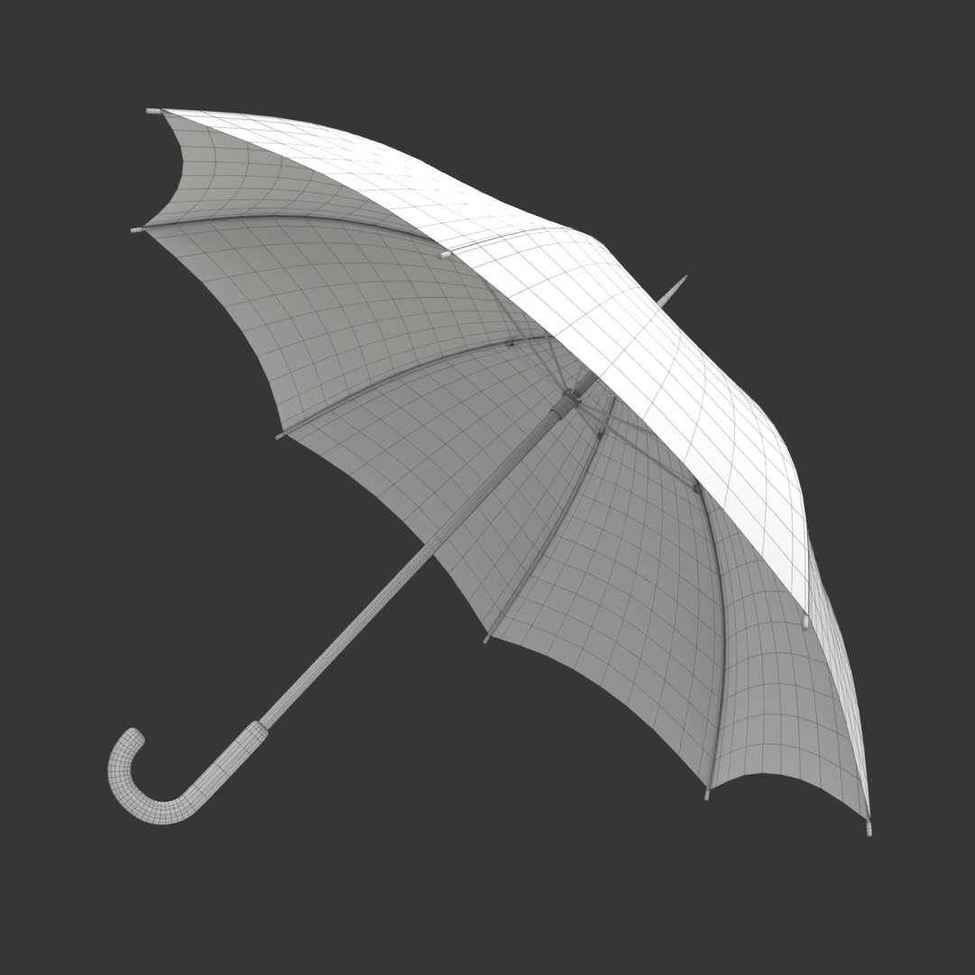 Simple Umbrella Model - TurboSquid 2350150