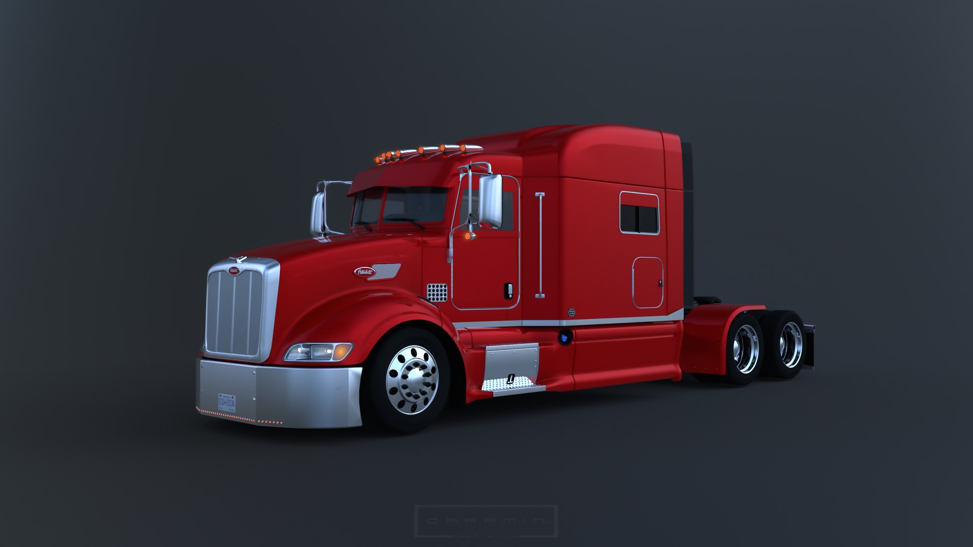 Peterbilt 386 Custom Modelo 3D - TurboSquid 1774475