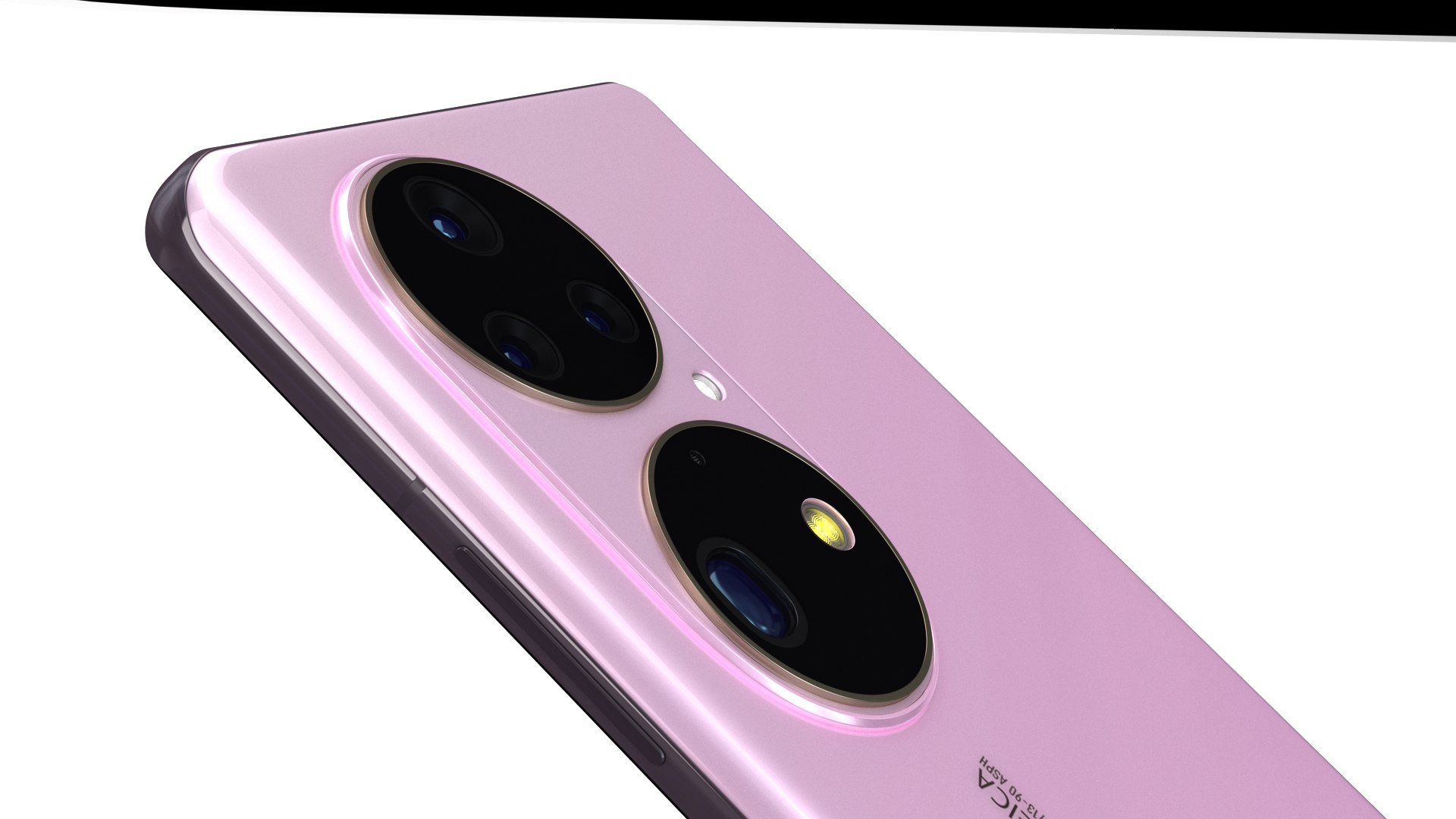 3D model Huawei P50 Pro Charm Pink - TurboSquid 1840538