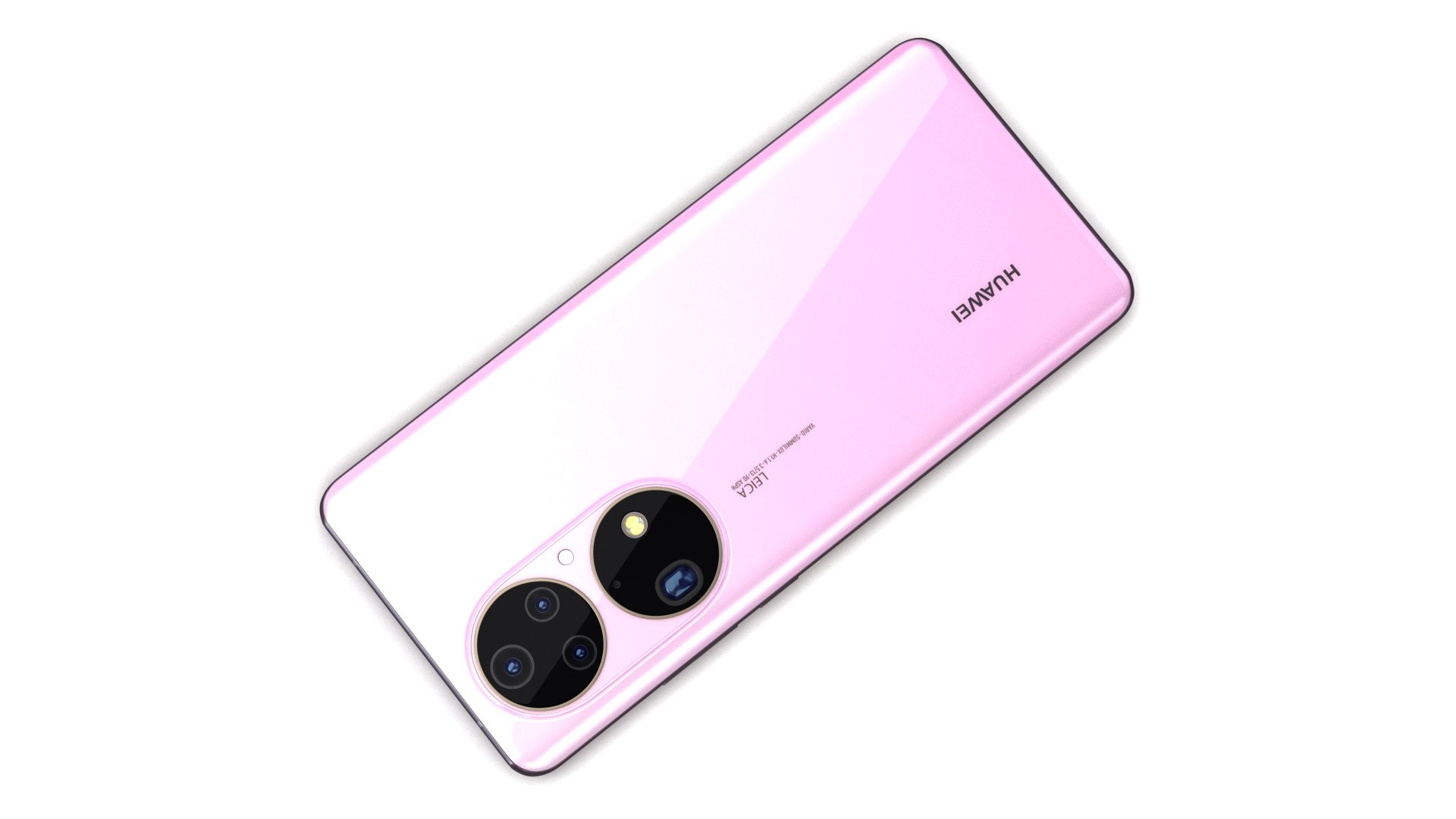 3D model Huawei P50 Pro Charm Pink - TurboSquid 1840538