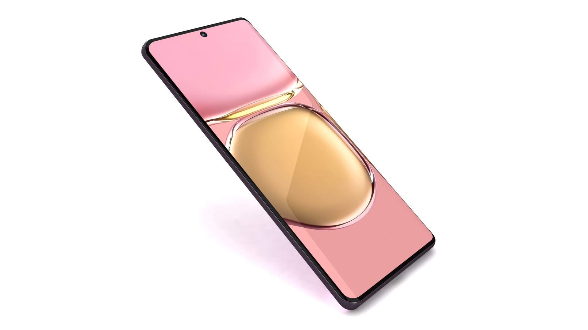 3D model Huawei P50 Pro Charm Pink - TurboSquid 1840538