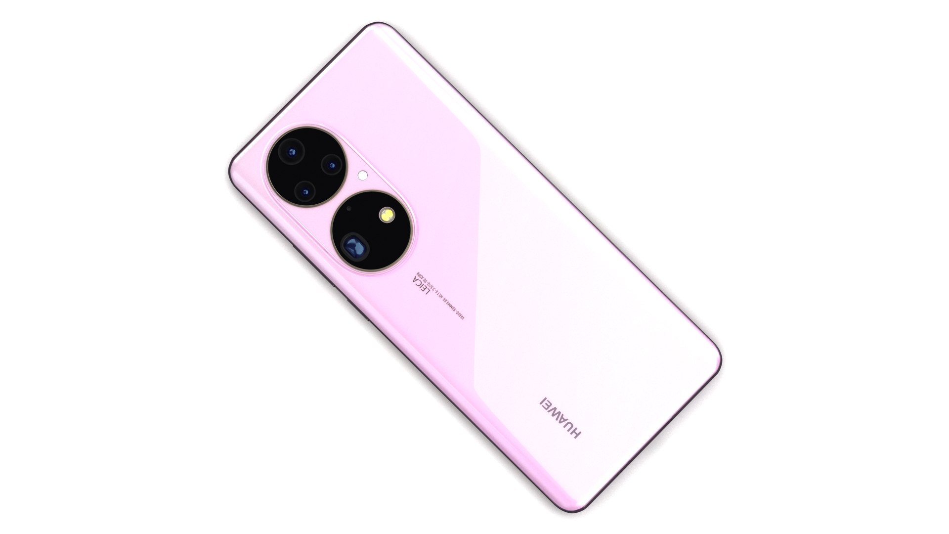 3D model Huawei P50 Pro Charm Pink - TurboSquid 1840538