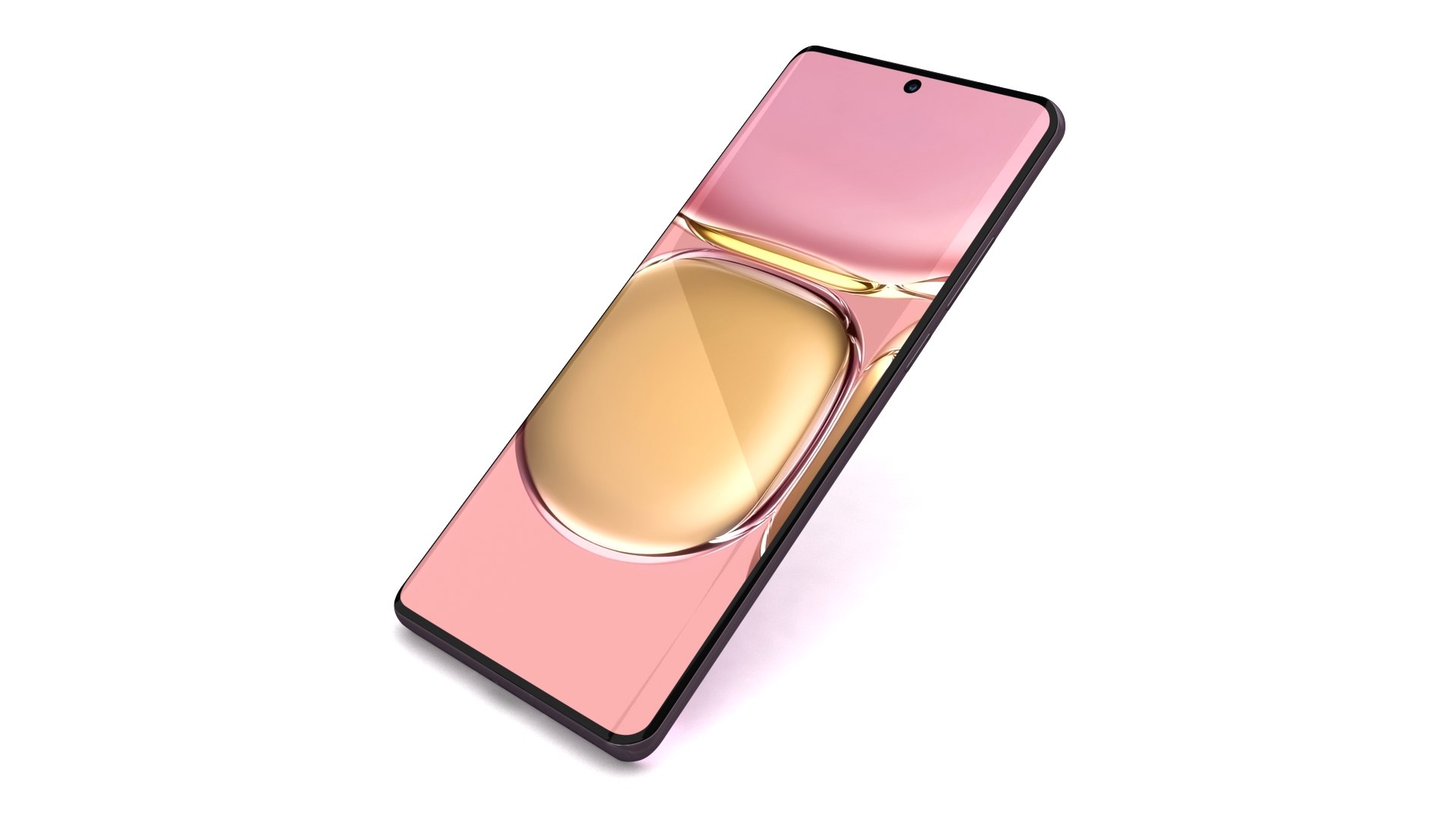 3D model Huawei P50 Pro Charm Pink - TurboSquid 1840538