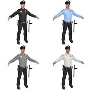 3D Police Models | TurboSquid