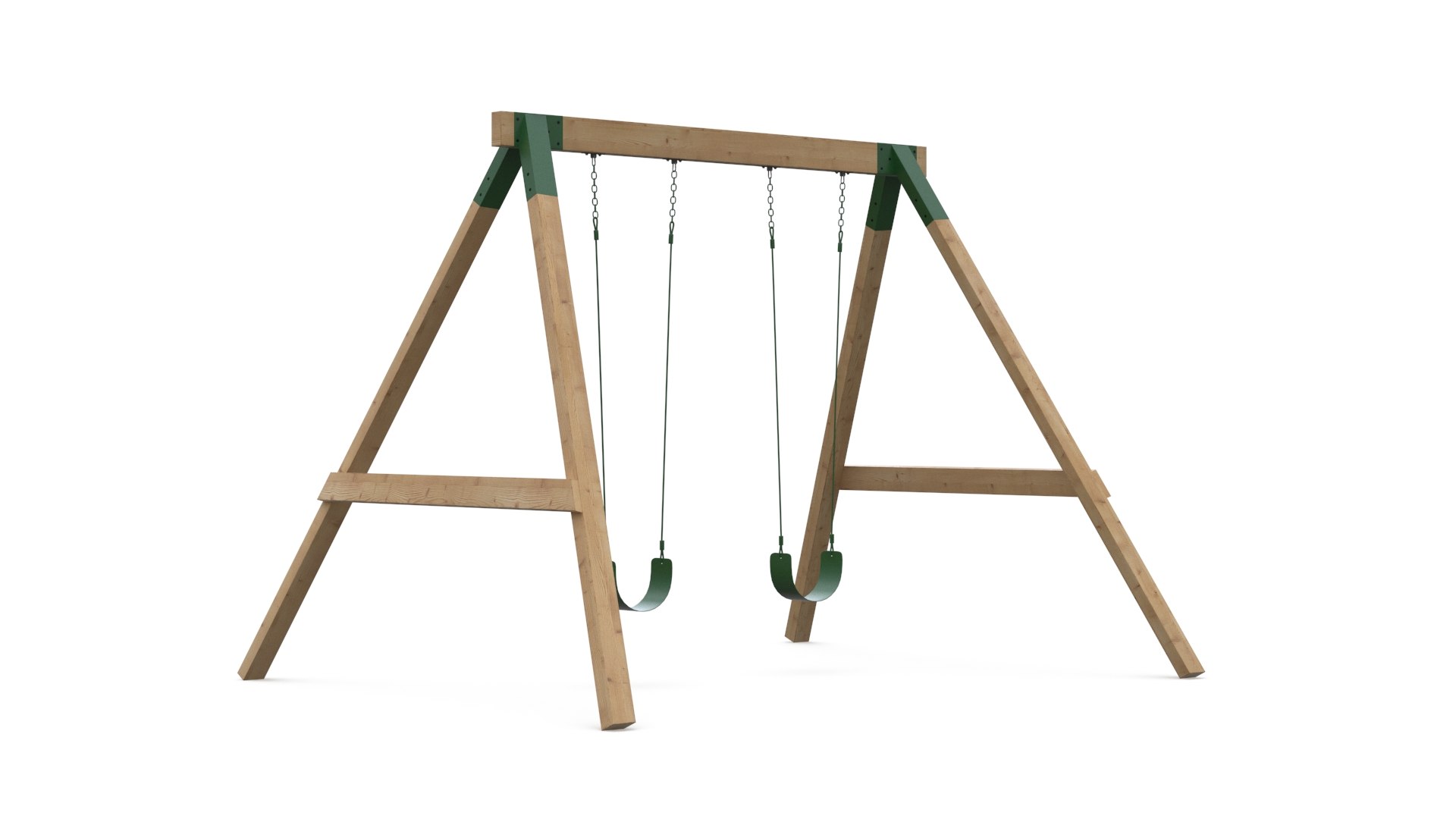 Swing Set 3D Model - TurboSquid 1806342