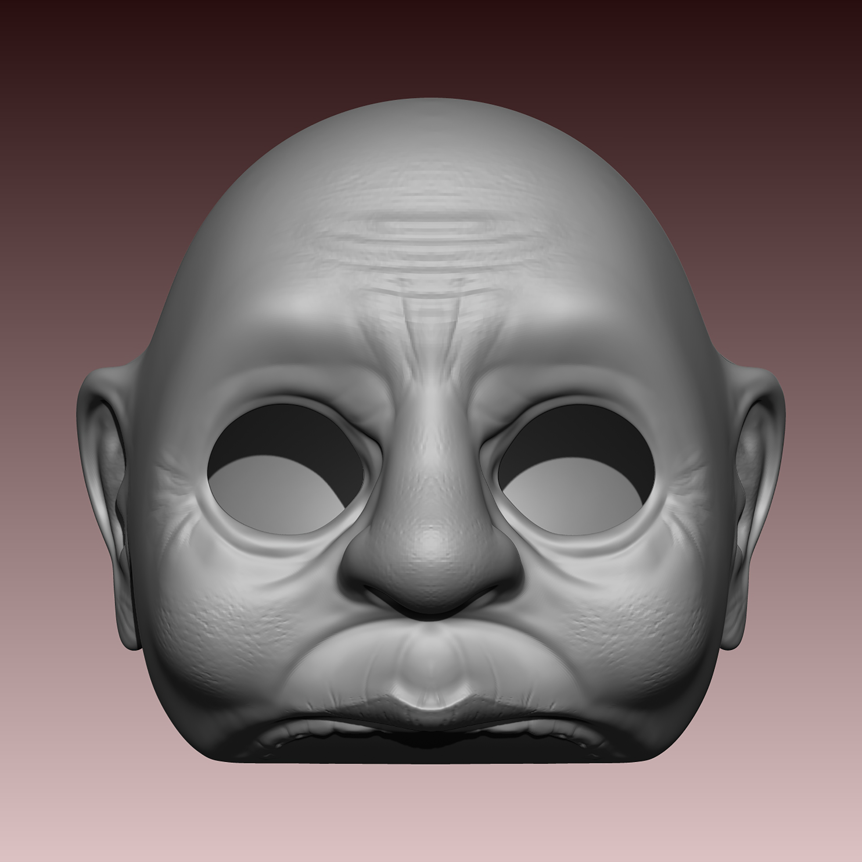 modelo 3d Titere persona envejeciente Puppet old person 001 BETA-STL ...