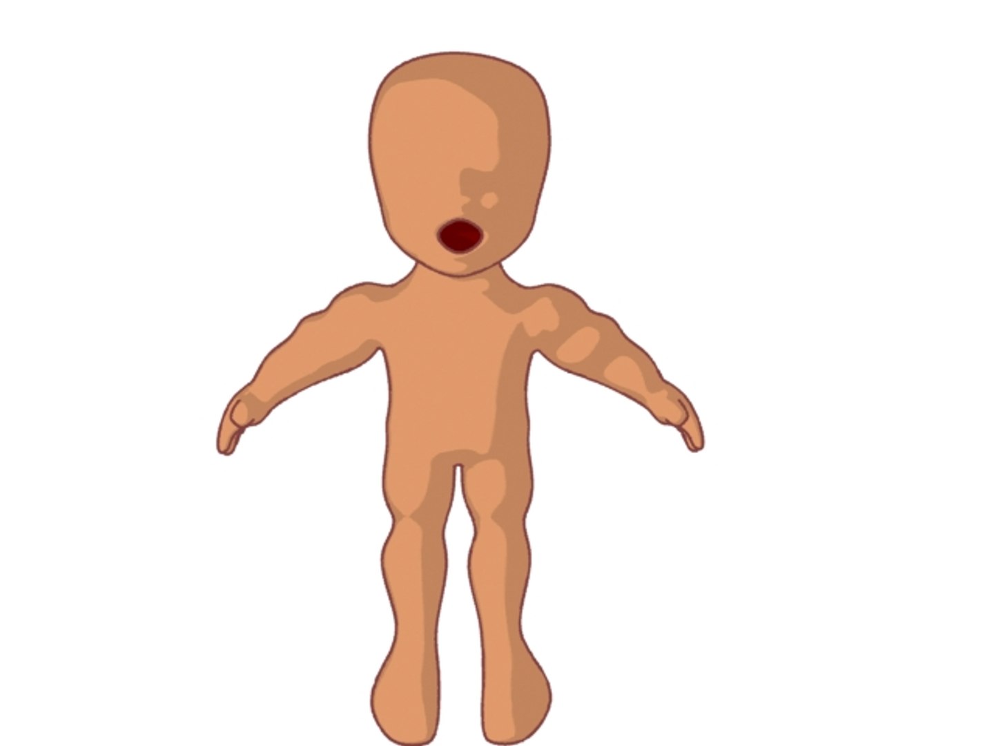 Super Heroes Deformed 3d Model