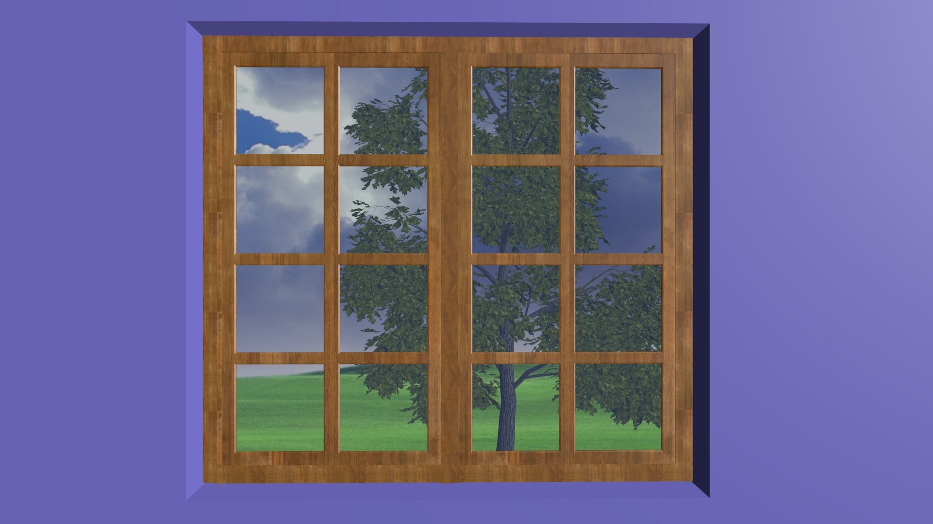 Free Wooden Window 3D Model - TurboSquid 1373051