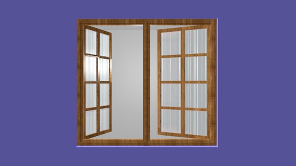 Free wooden window 3D model - TurboSquid 1373051