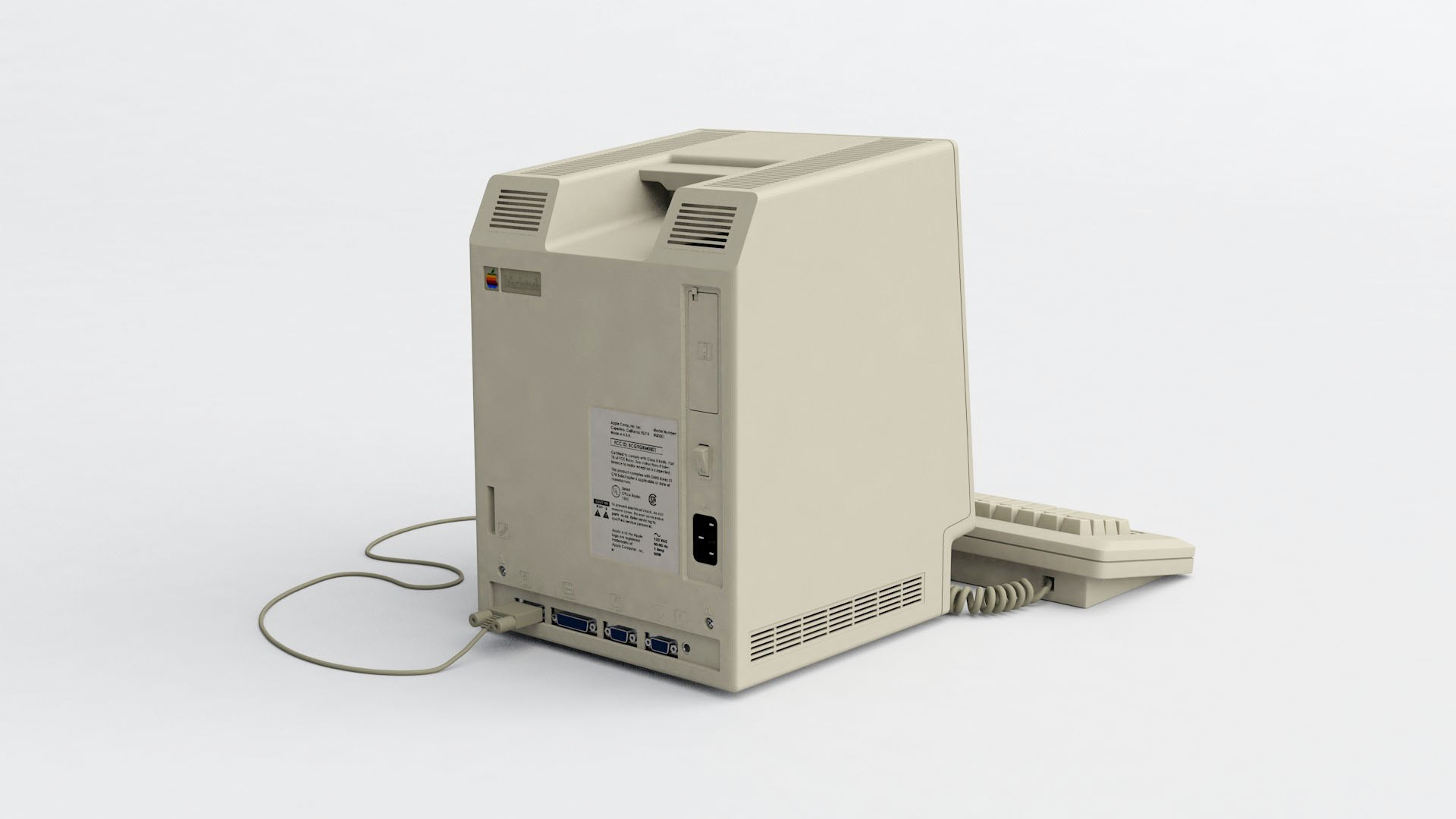 Apple Macintosh 128K 3D Model - TurboSquid 2179126