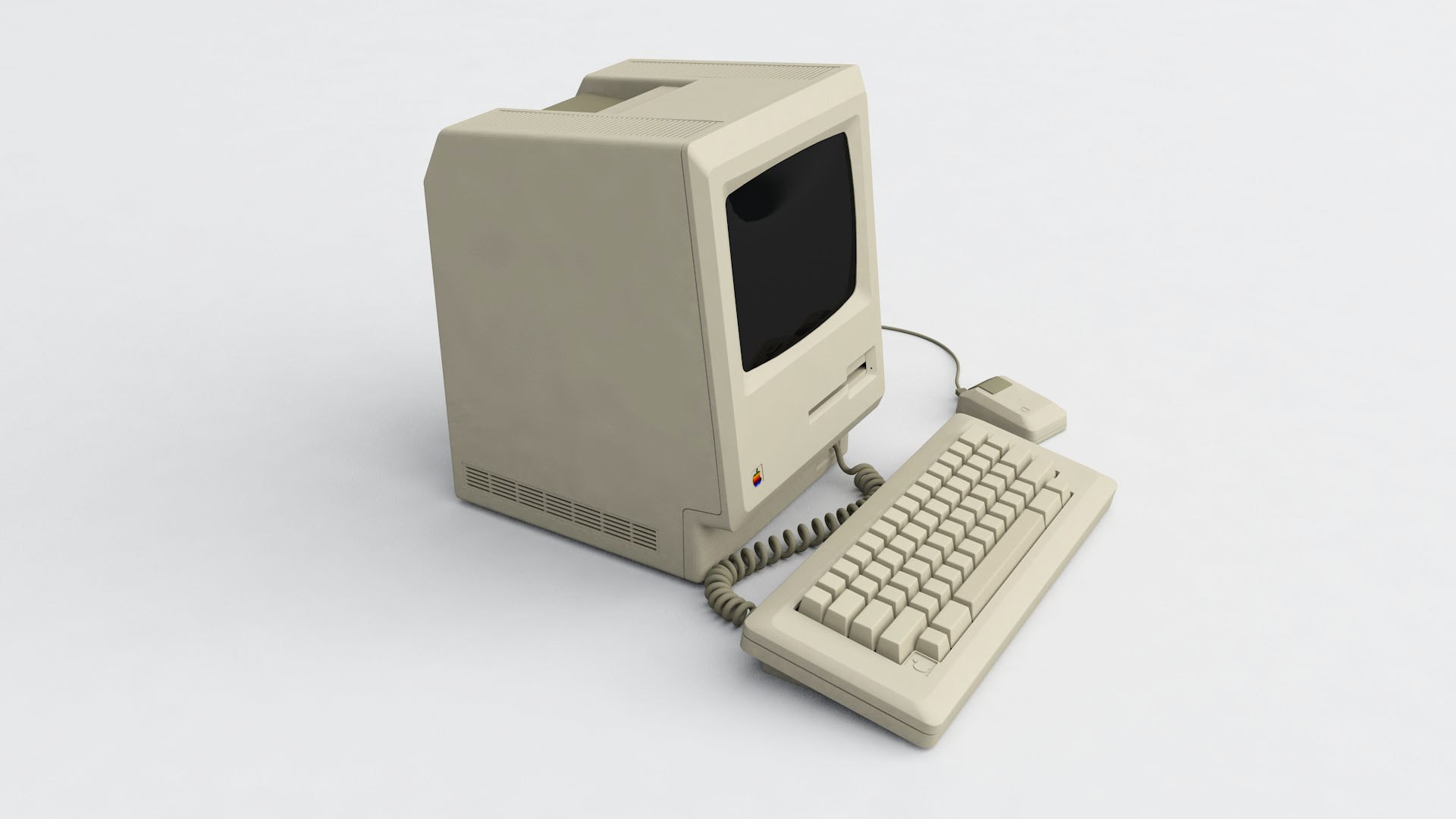 Apple Macintosh 128K 3D Model - TurboSquid 2179126