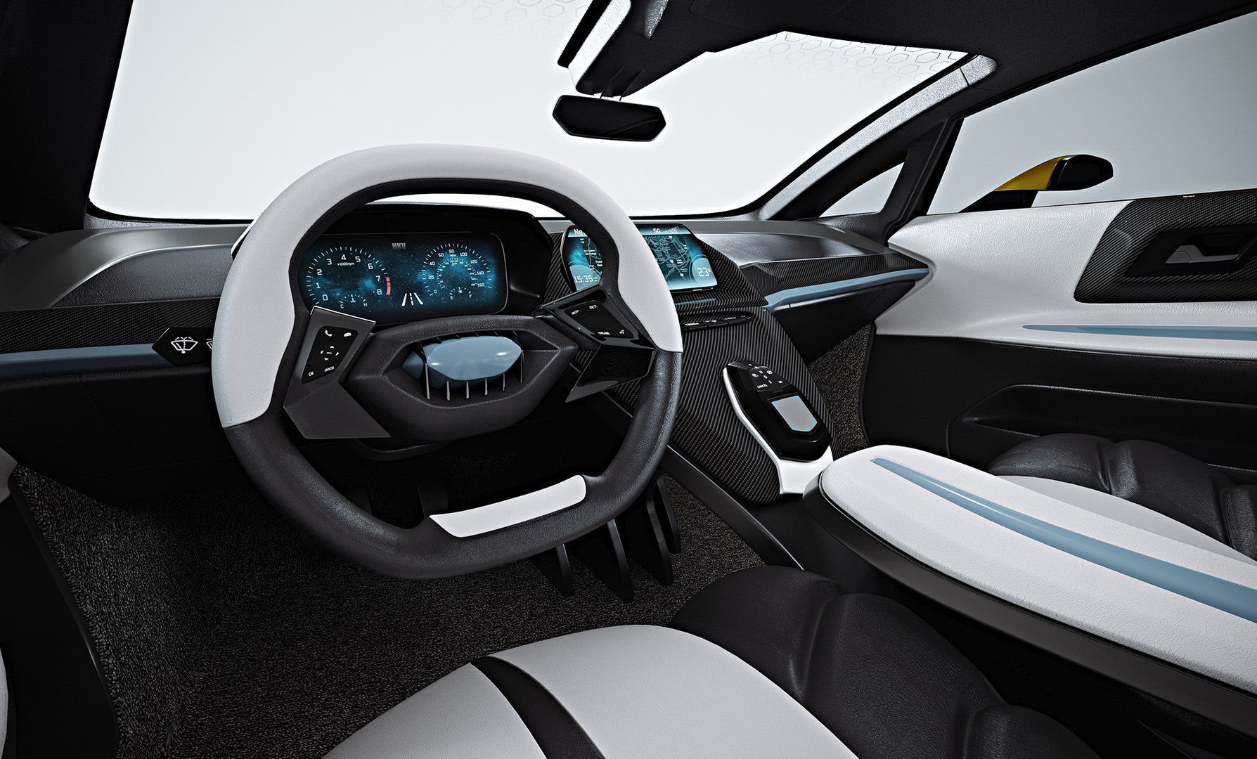 3D Futuristic Sport Coupe - TurboSquid 1298956