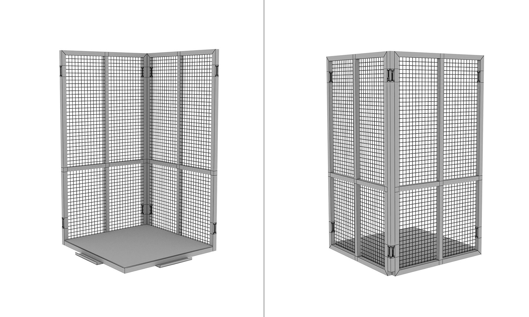 Barrier Control Croud 3D Model - TurboSquid 1676484