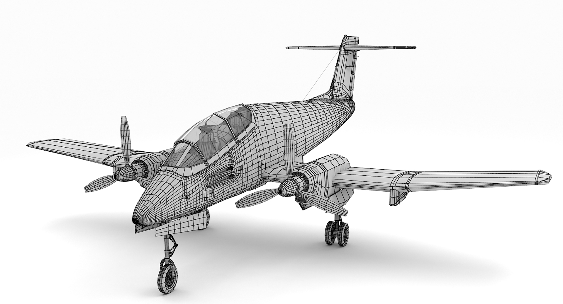 Fma Ia-58 Pucara 3D Model - TurboSquid 1193032