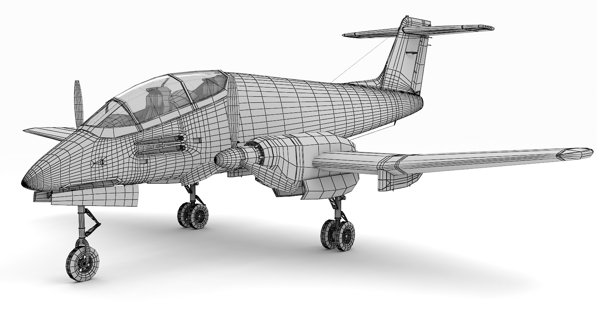 Fma Ia-58 Pucara 3D Model - TurboSquid 1193032