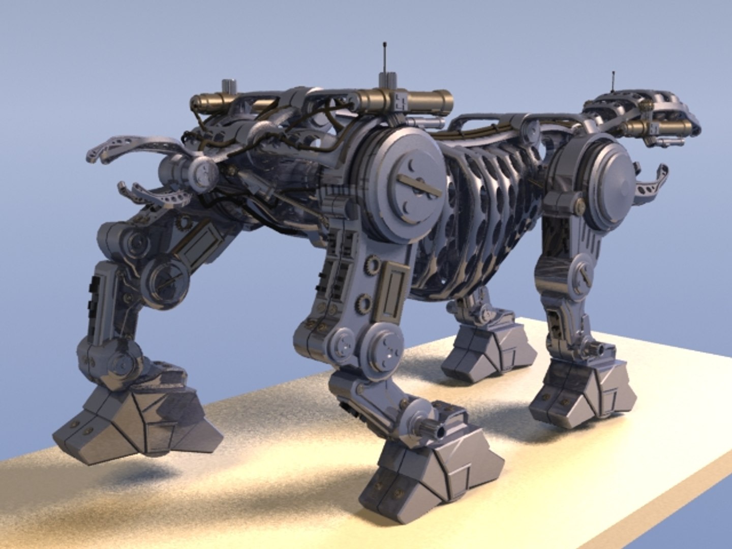 Lightwave Explorer Robot