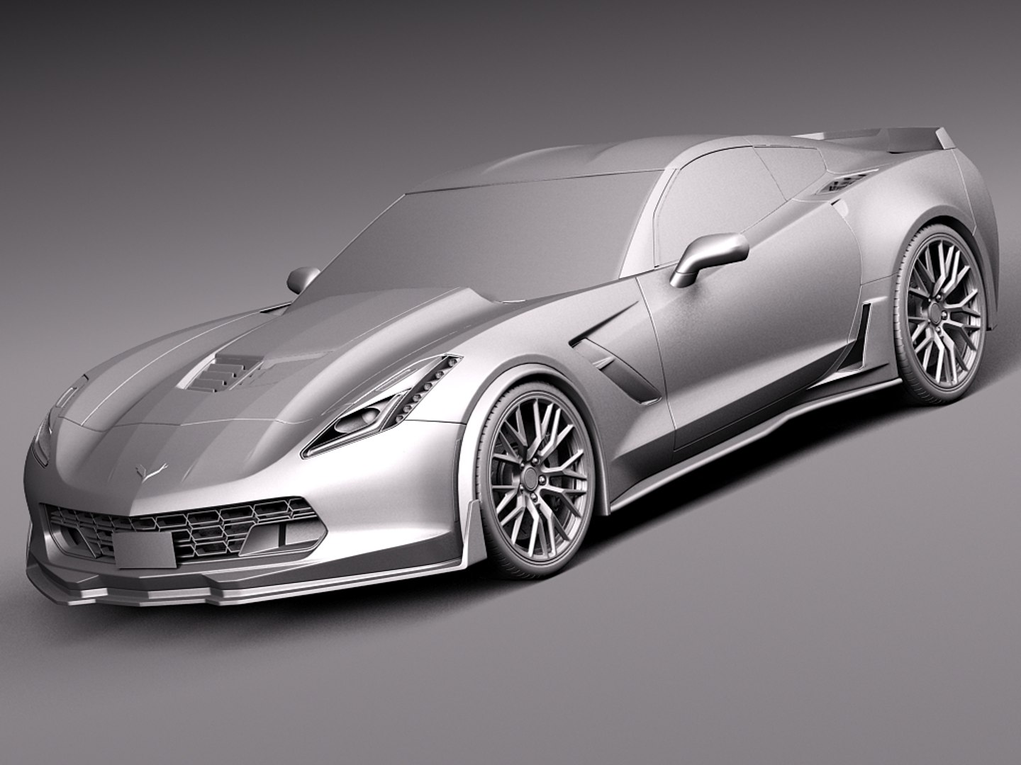 2014 chevrolet corvette 3d max