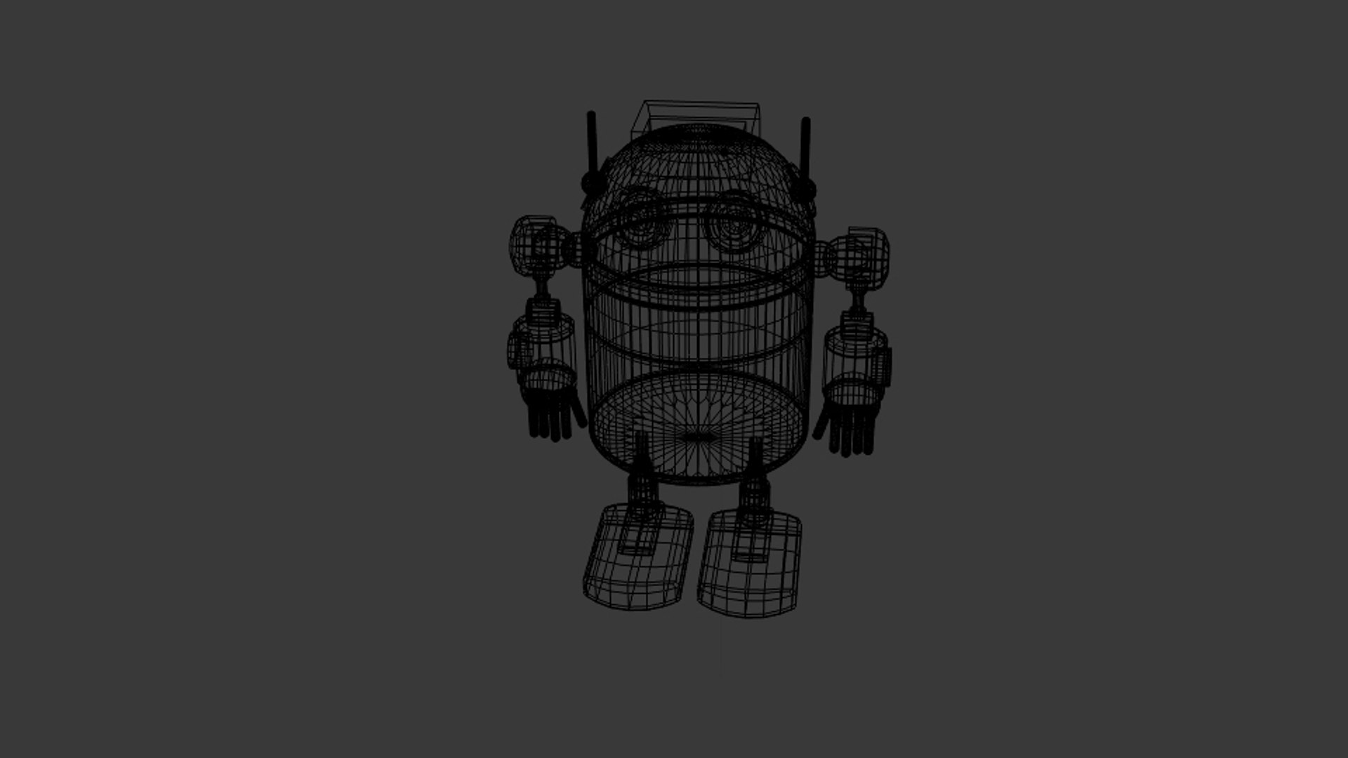 Robo cylinder white 3D model - TurboSquid 1208001