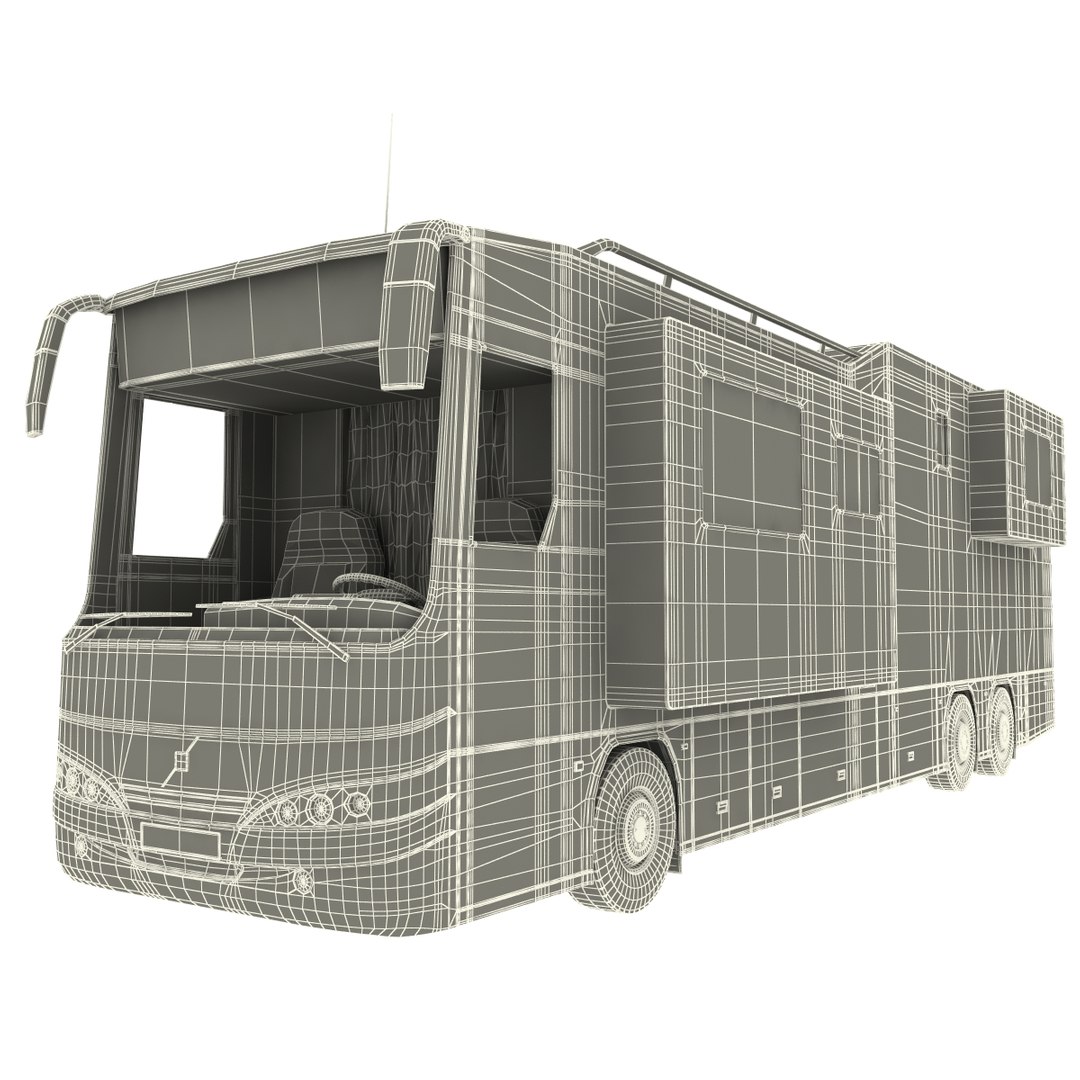 motorhomes v2 3d model