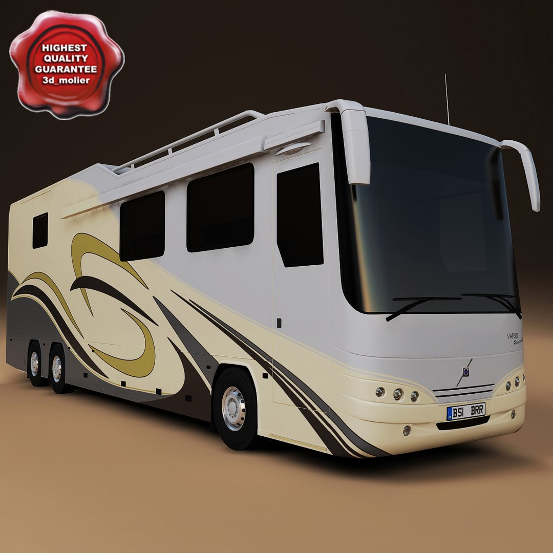 motorhomes v2 3d model
