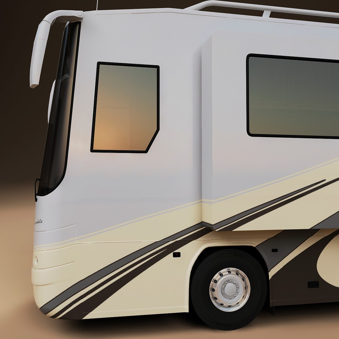 motorhomes v2 3d model