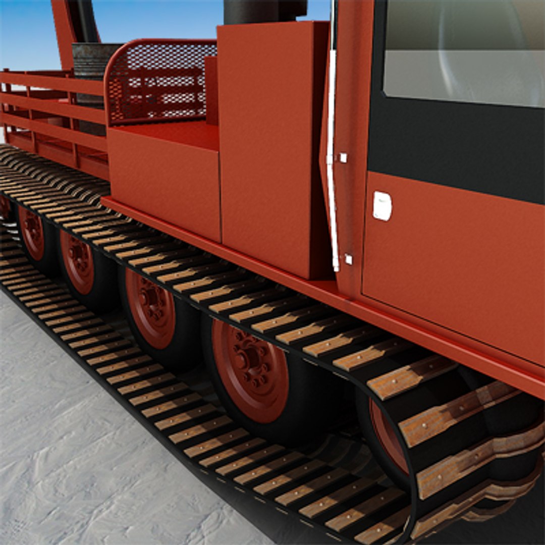3d Snow Nodwell 3000 Model