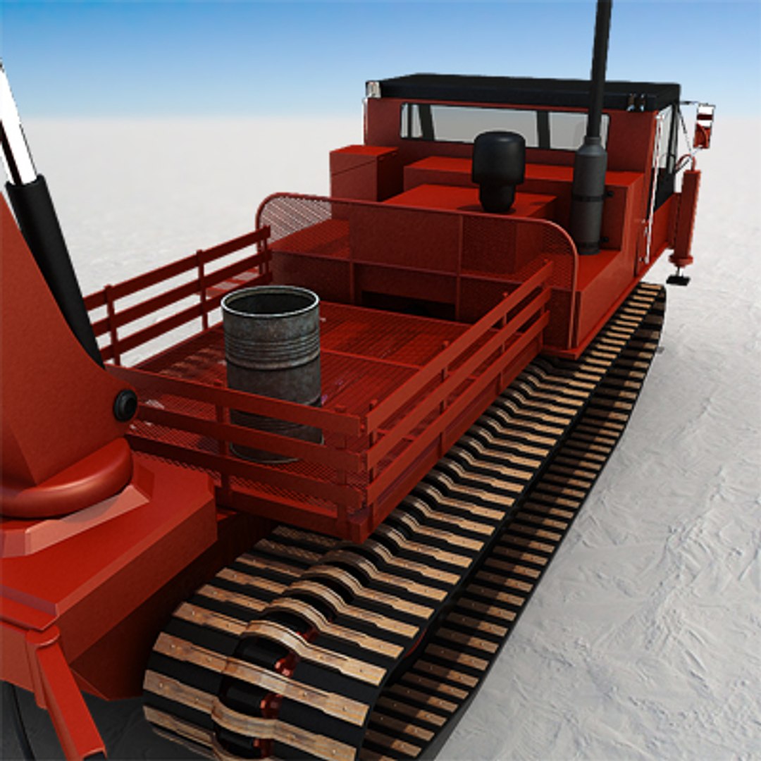 3d Snow Nodwell 3000 Model