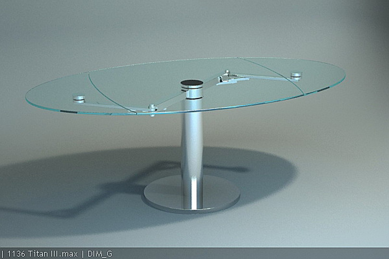 1136 titan iii 3d model