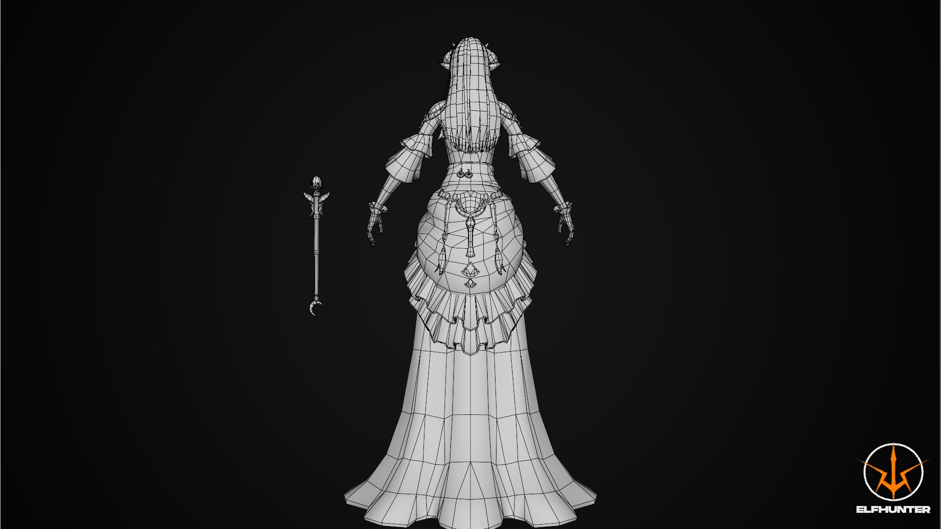 EXCLUSIVE ELF DEMONIC 3D - TurboSquid 2090328