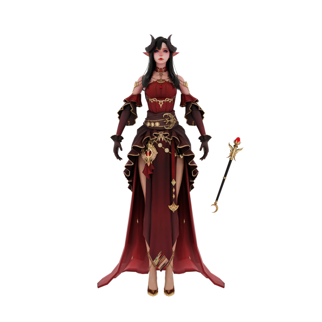 EXCLUSIVE ELF DEMONIC 3D - TurboSquid 2090328