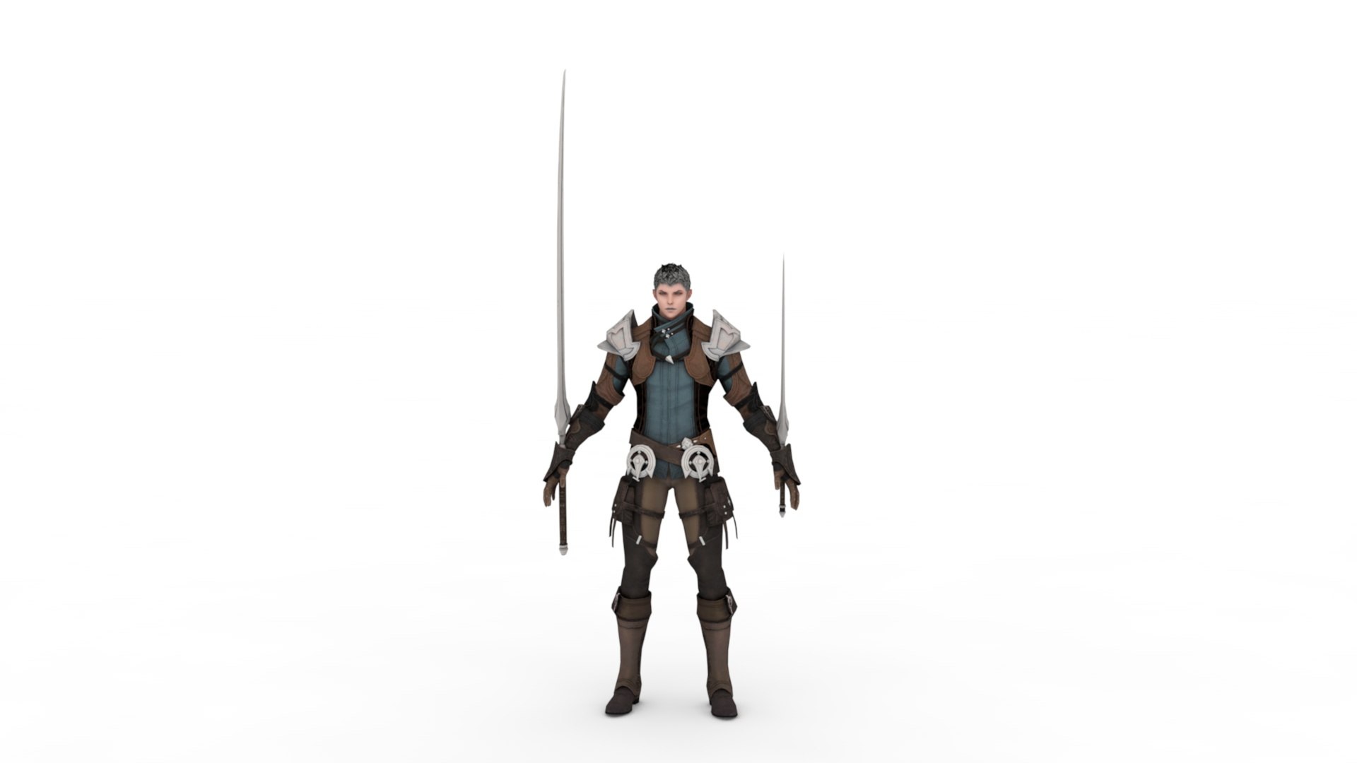 warrior man 3D 모델 - TurboSquid 1898635