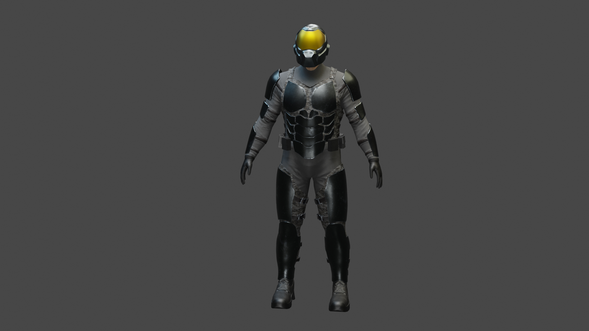 SCI FI Soldier 3D - TurboSquid 2008606
