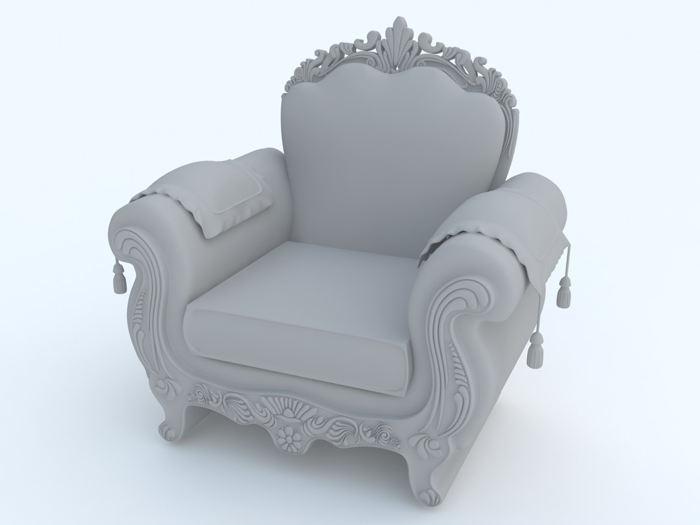classic chair 3d max