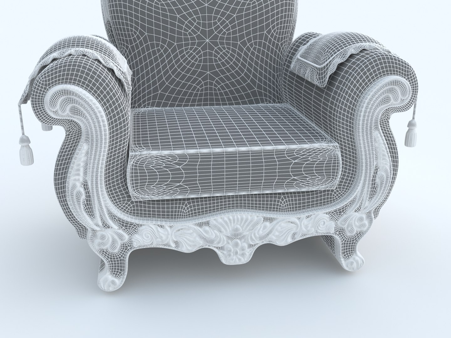 classic chair 3d max