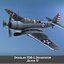 Douglas Tdb-1 Devastator Bomber 3d Model
