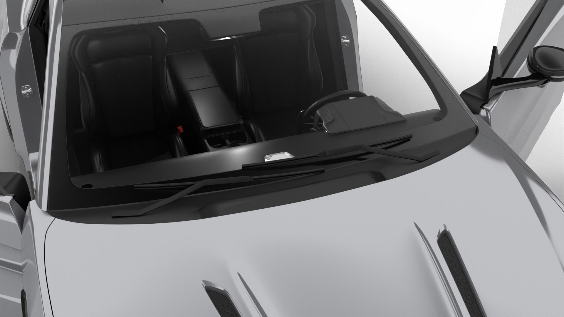 3D Aston Martin Vantage Aluminite Silver 2025 HQ 3d Model Model ...