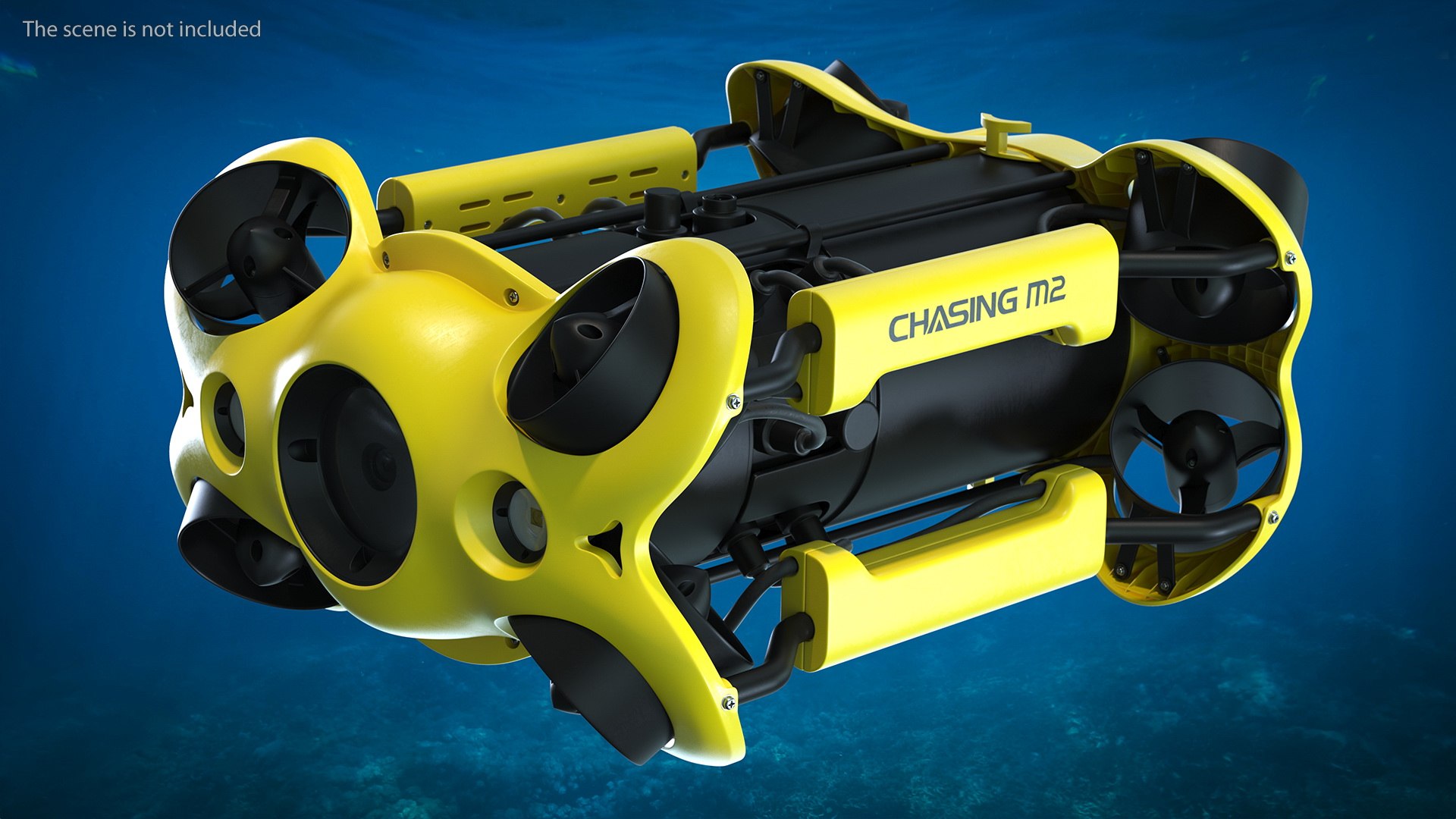Chasing M2 Underwater Drone Rigged 3D Model - TurboSquid 1855727
