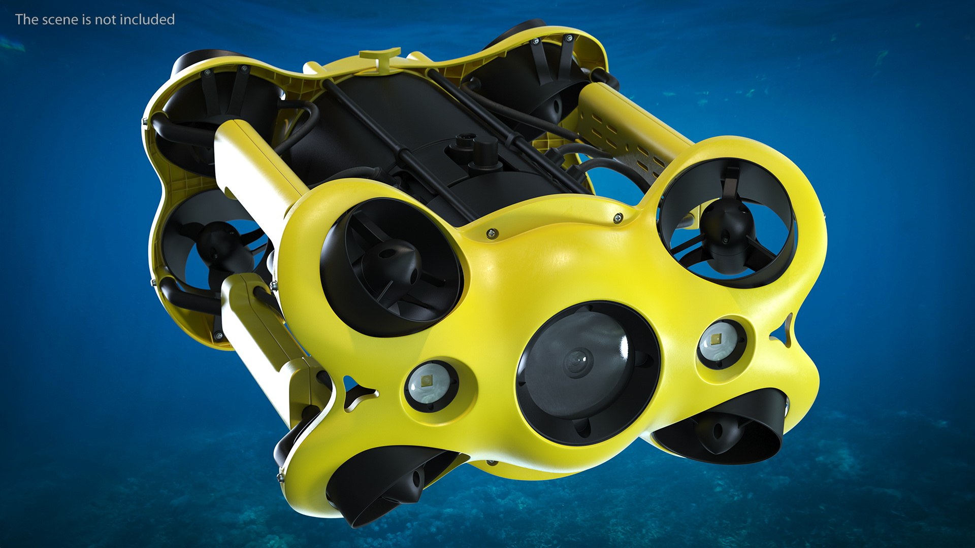 Chasing M2 Underwater Drone Rigged 3D Model - TurboSquid 1855727