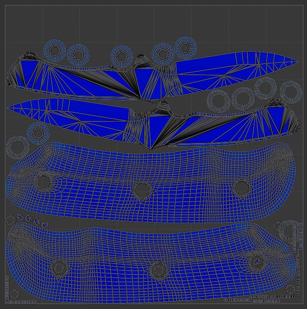 Knife Pack Combat - AAA PBR 3D Model - TurboSquid 2287422