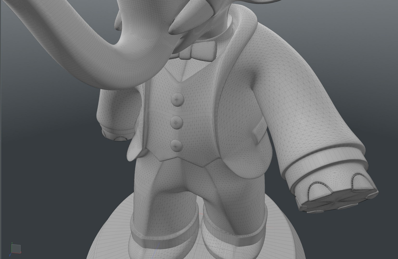 Elephant Character 3D Model - TurboSquid 2088004