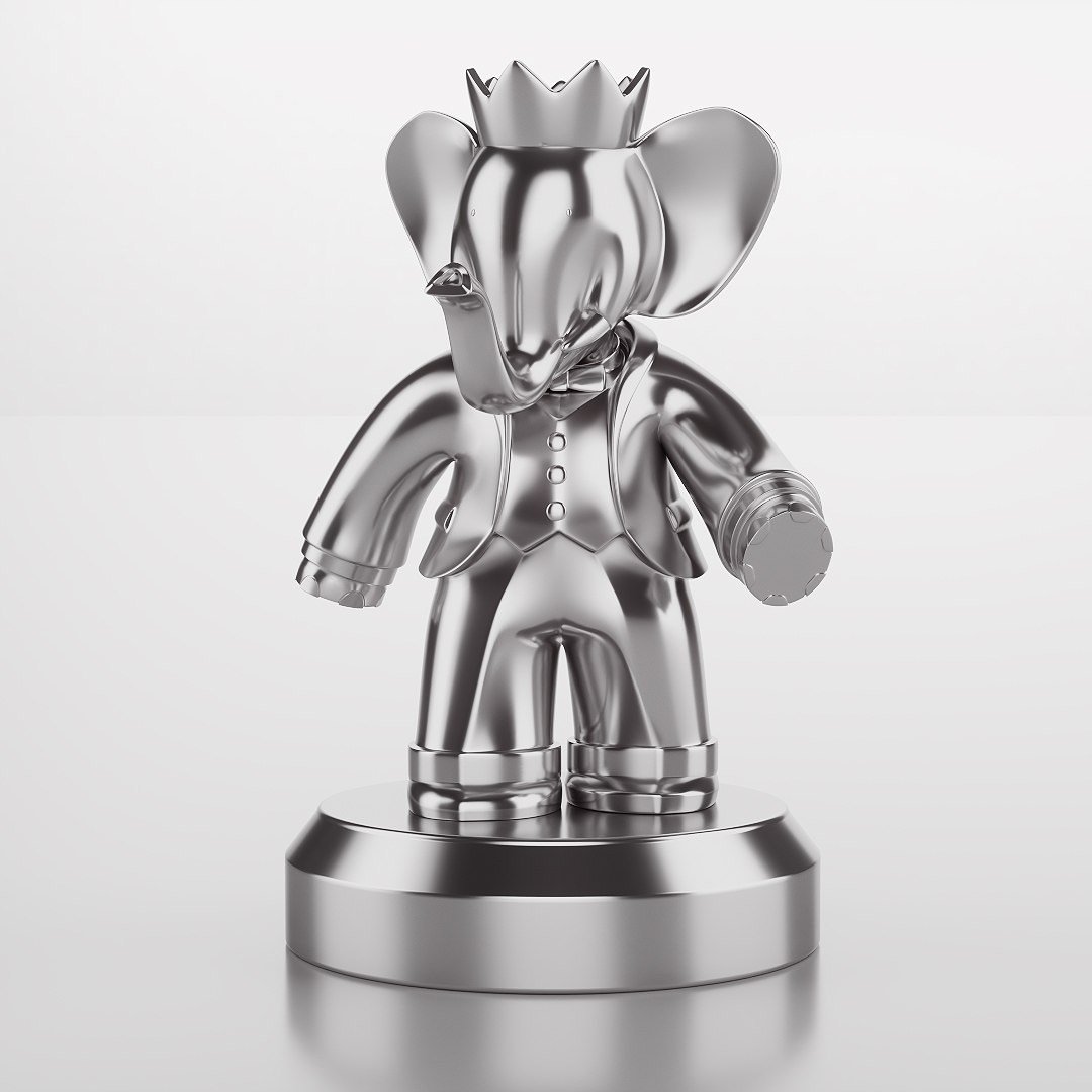 Elephant Character 3D Model - TurboSquid 2088004