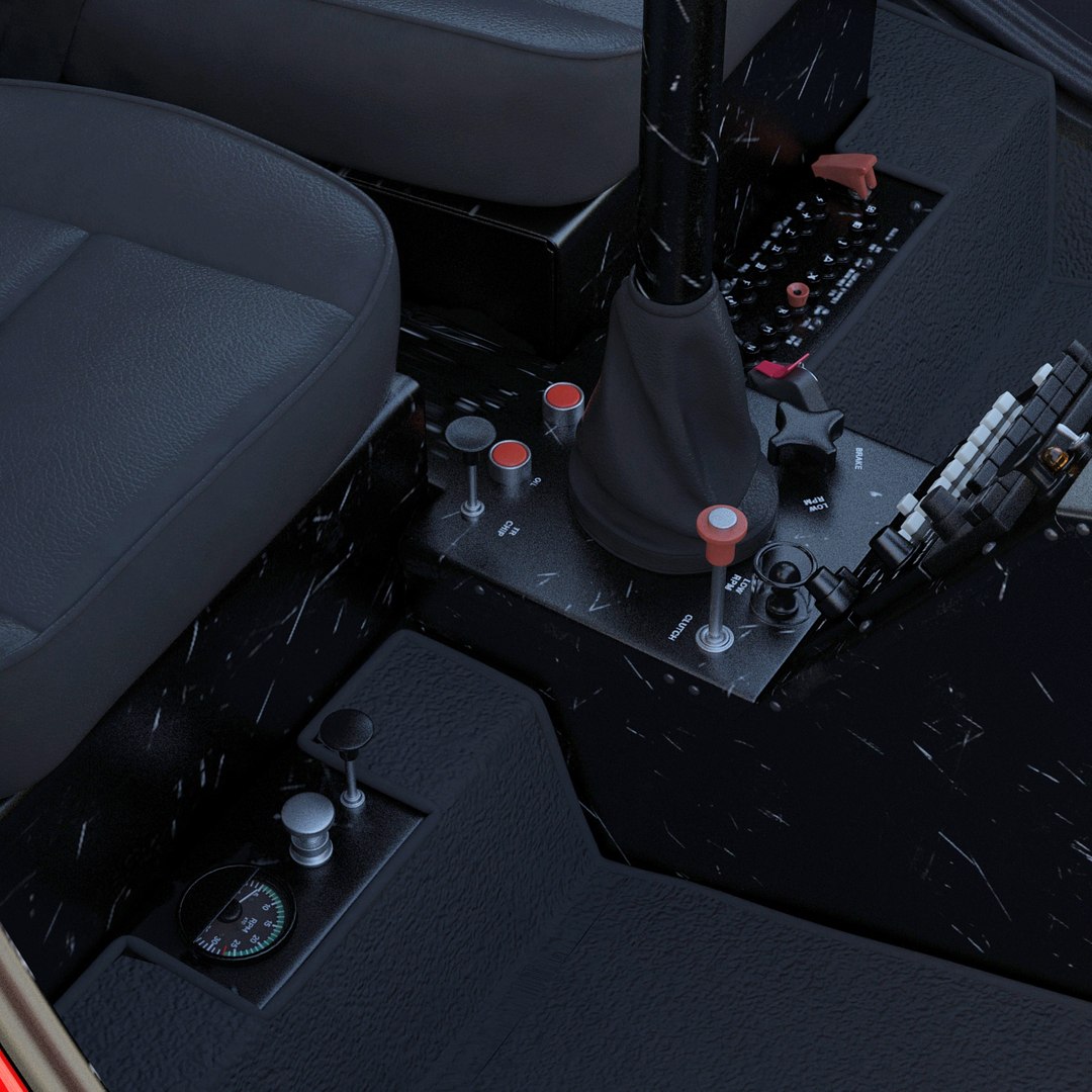 max light helicopter cockpit modeled